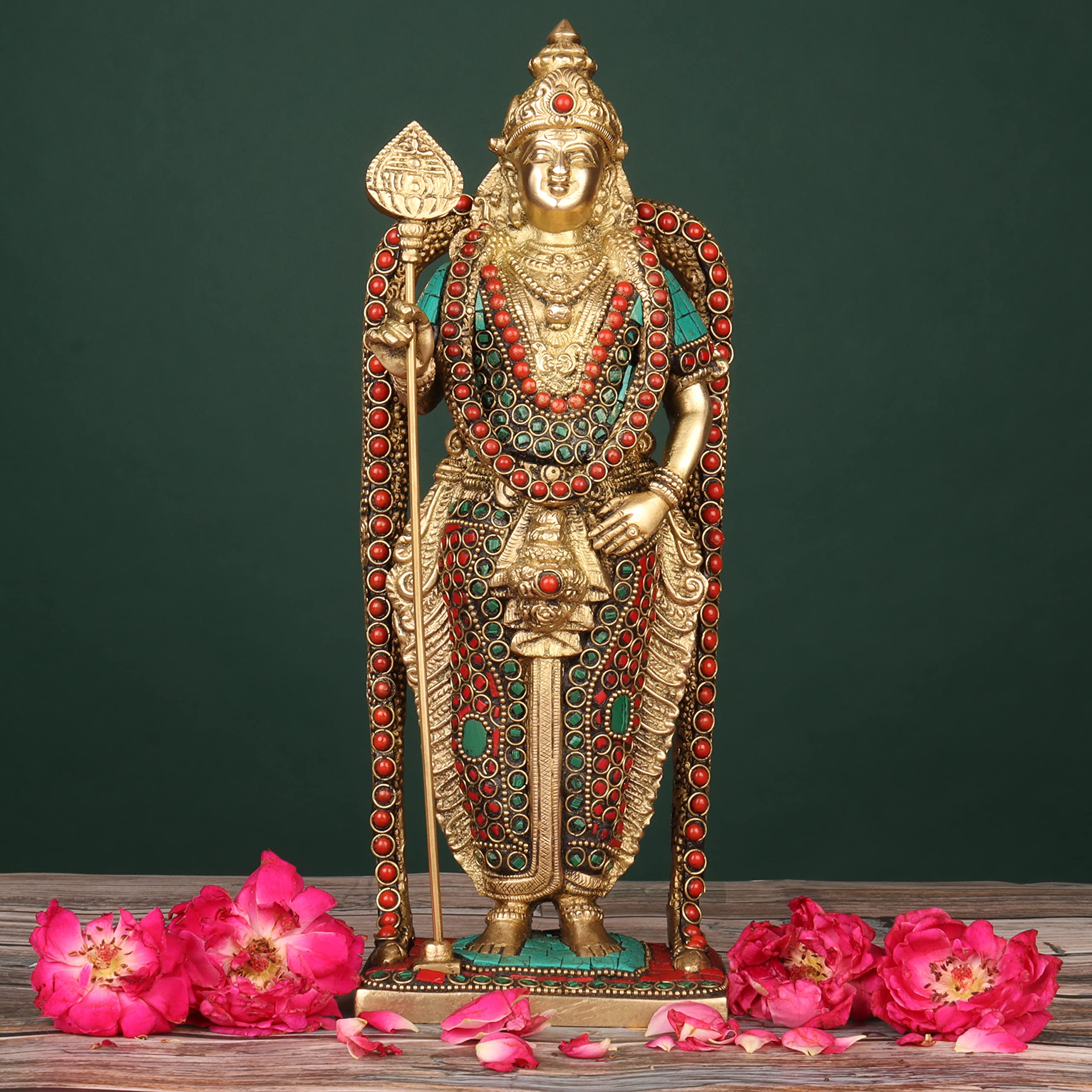 Buy SHIVIKA Lord Kumaraswamy Idol - Lord Murugan Karthikeya ...