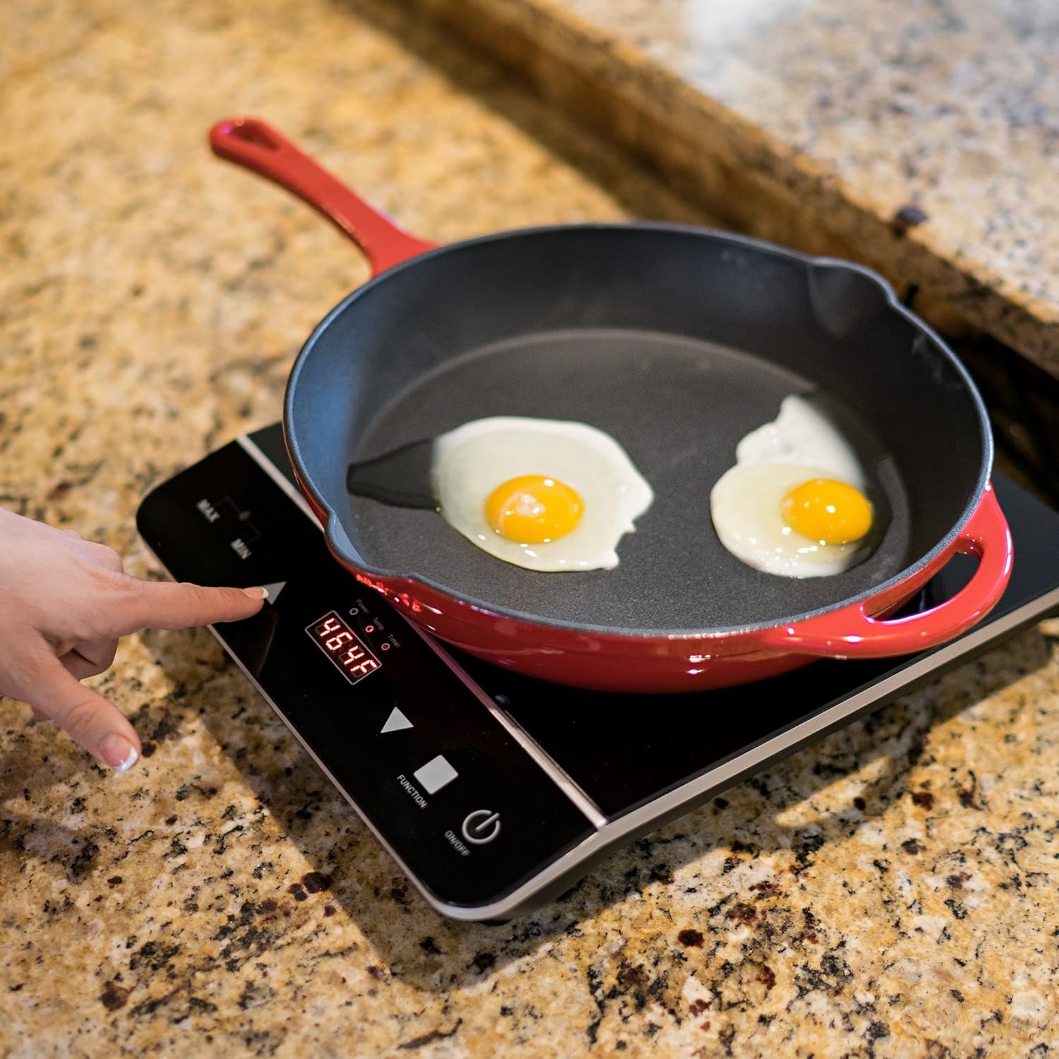 Amazon.com: INDUXPERT Portable Induction Cooktop 1800W with Power ...