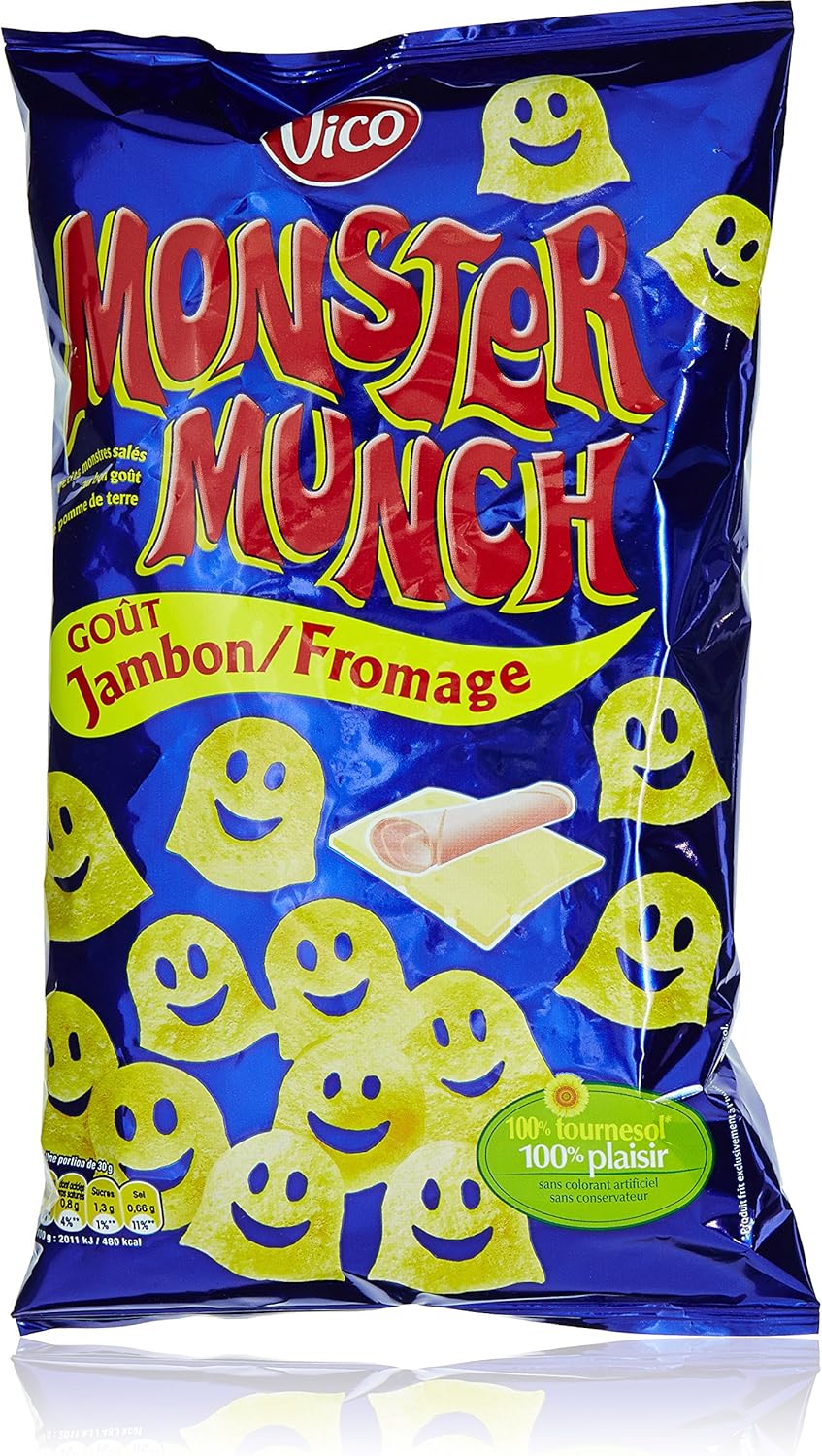 Monster Munch - Ham Cheese - Vico - 85 g : Amazon.co.uk: Grocery