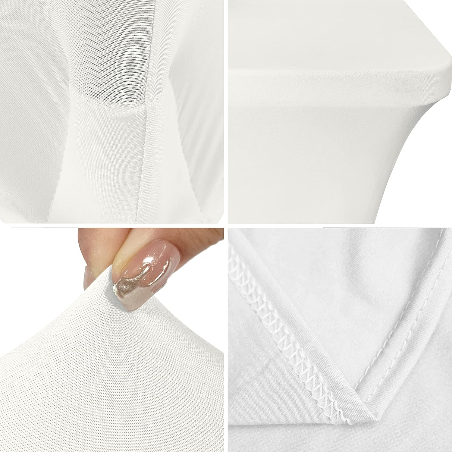 Grandipity Mantel protector de mesa de elastano elástico de 4 pies para ...