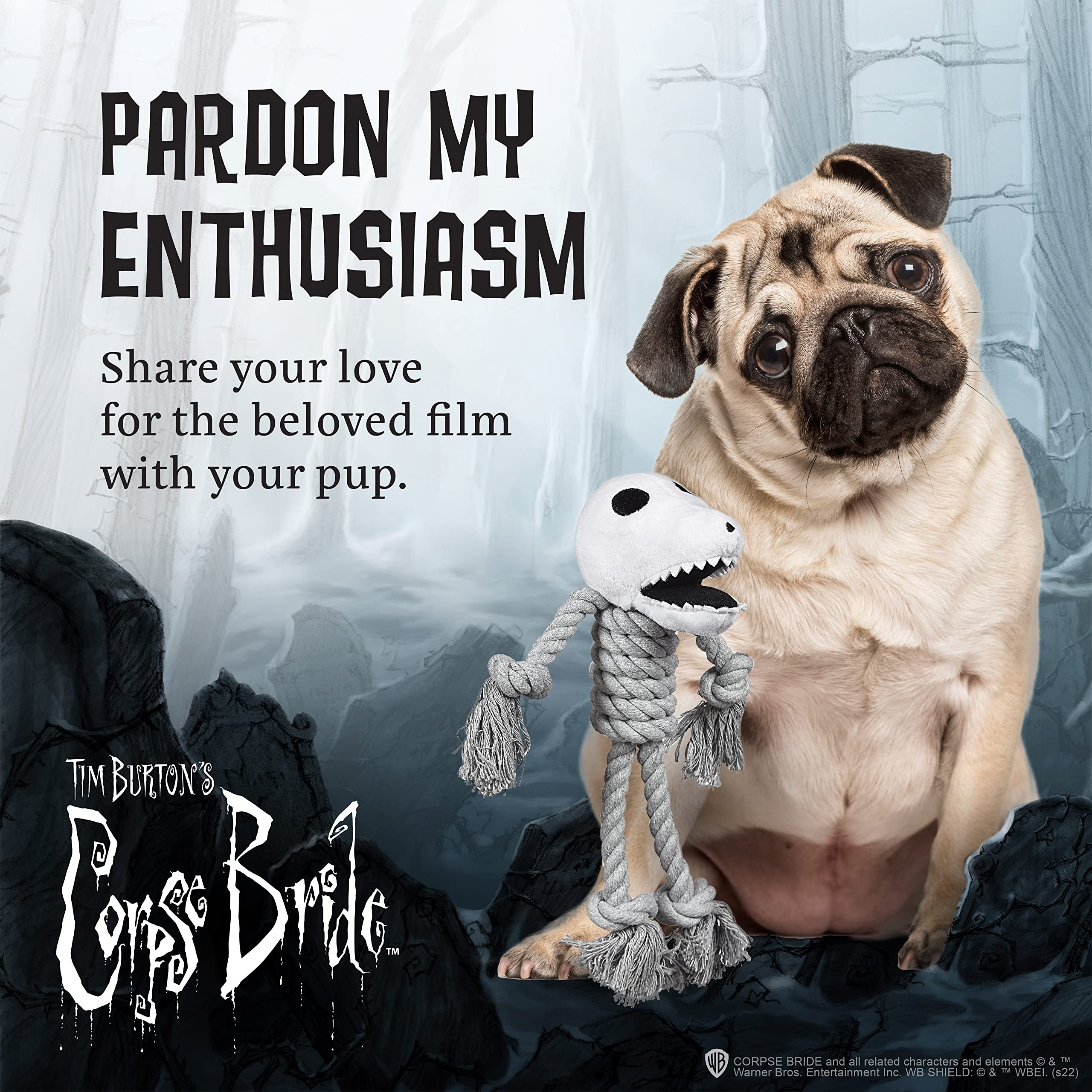 Corpse Bride Dog Stuffed Scraps Corpse Bride Dog Costume
