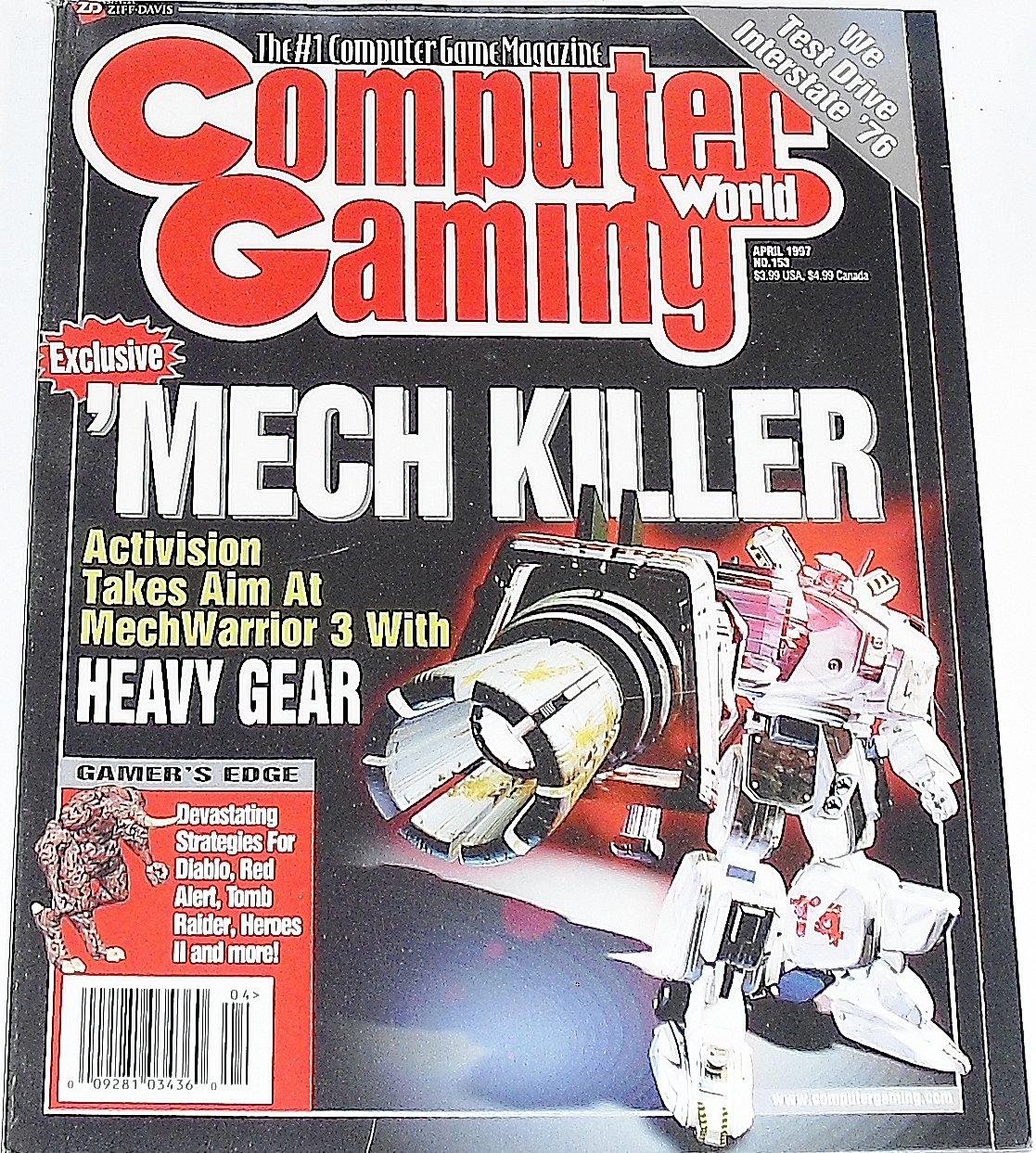 CGW Computer Gaming World (April 1997) (No. 153): Johnny Wilson: Amazon ...