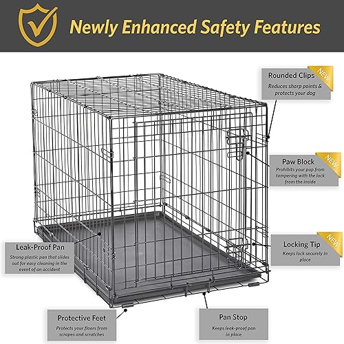 Snapklik.com : New World Newly Enhanced Single New World Dog Crate