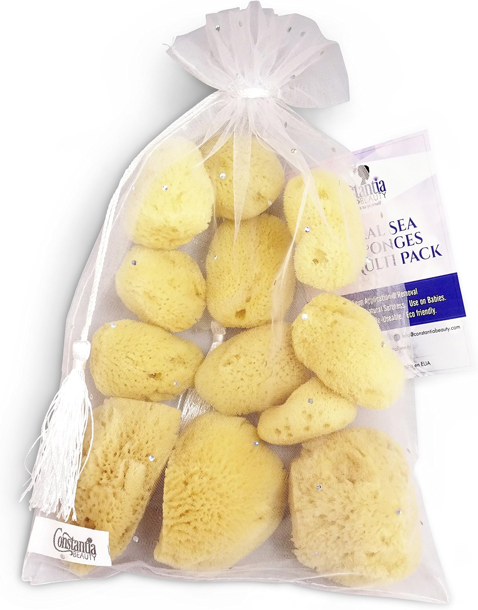 Amazon.com : Sea Wool Sponge 5-6" (Large) by Bath & Shower Express ...