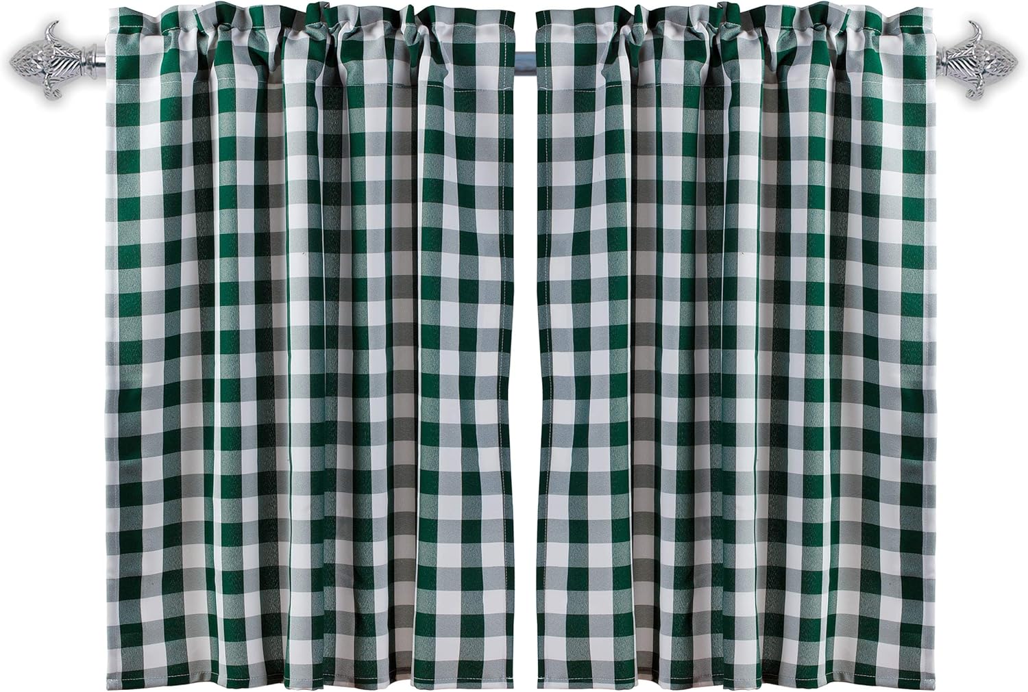 Amazon.com: Aiking Home Tiers Small Window Treatment Curtain - 2-Panels ...