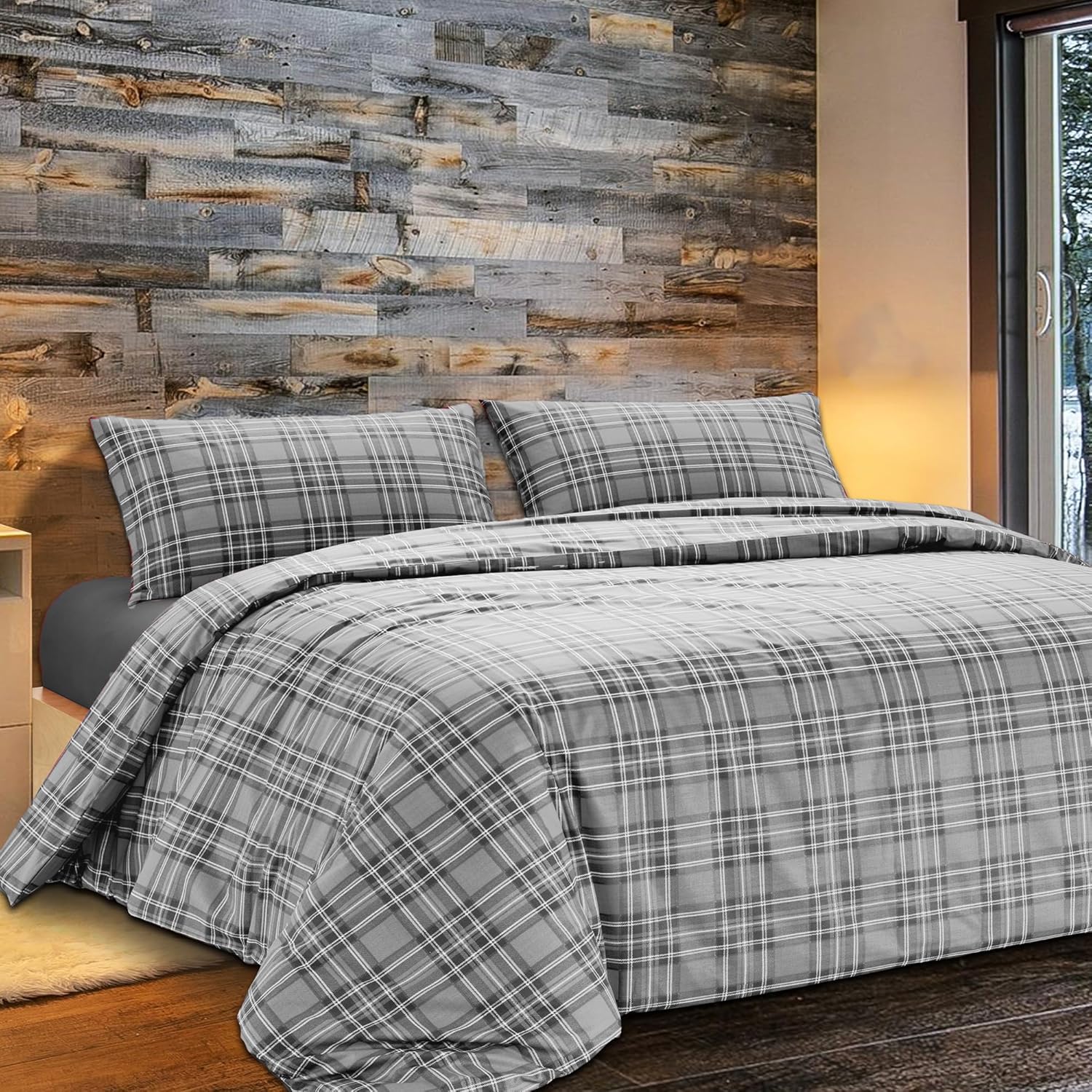 Dorian Home - Set Copripiumino Matrimoniale 250x210 con Sacco in 100% ...