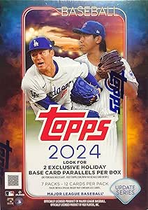 Amazon.com: Topps 2024 Baseball Update Series - 84 Count Trading Card ...