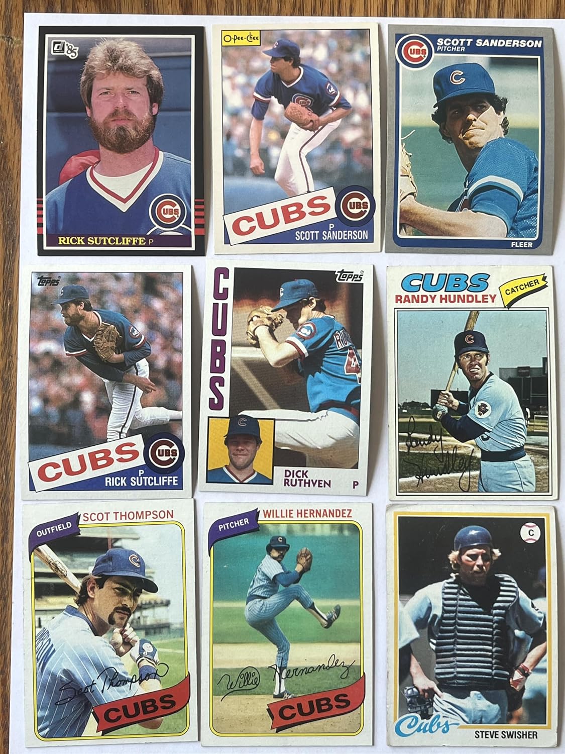 Amazon.com: 1970's & 1980's Chicago Cubs Baseball Cards : Collectibles ...