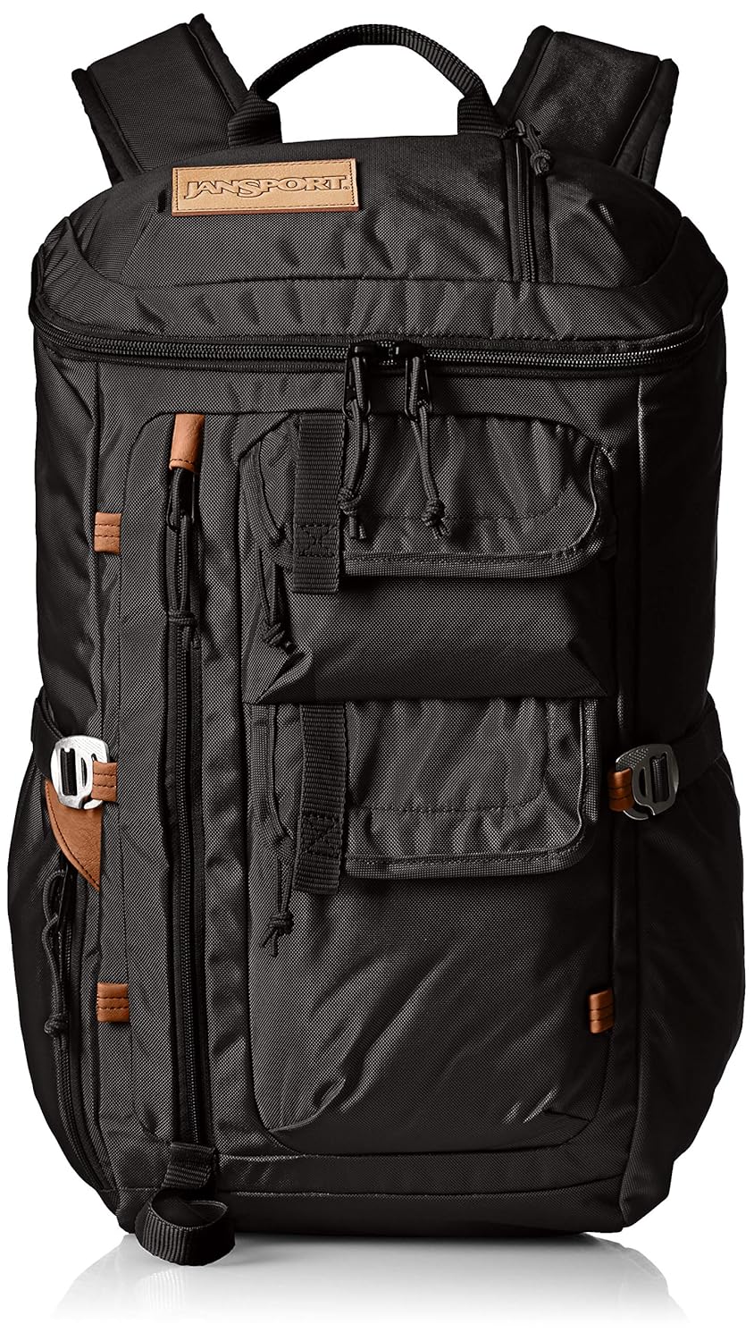 Jansport Watchtower Hiking Backpack Black Ballistic Nylon One Size ...