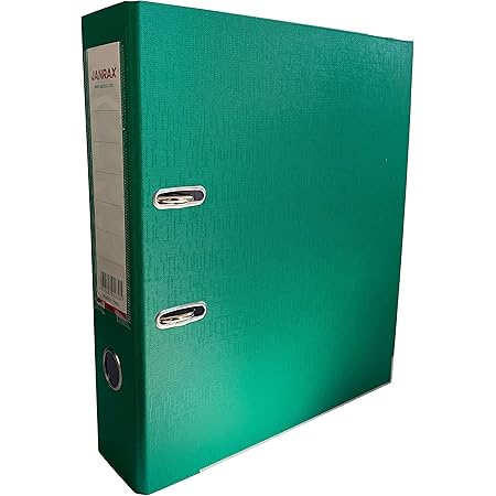 Q-Connect Lever Arch File Paperbacked A4 Green (Pack of 10) : Amazon.co ...