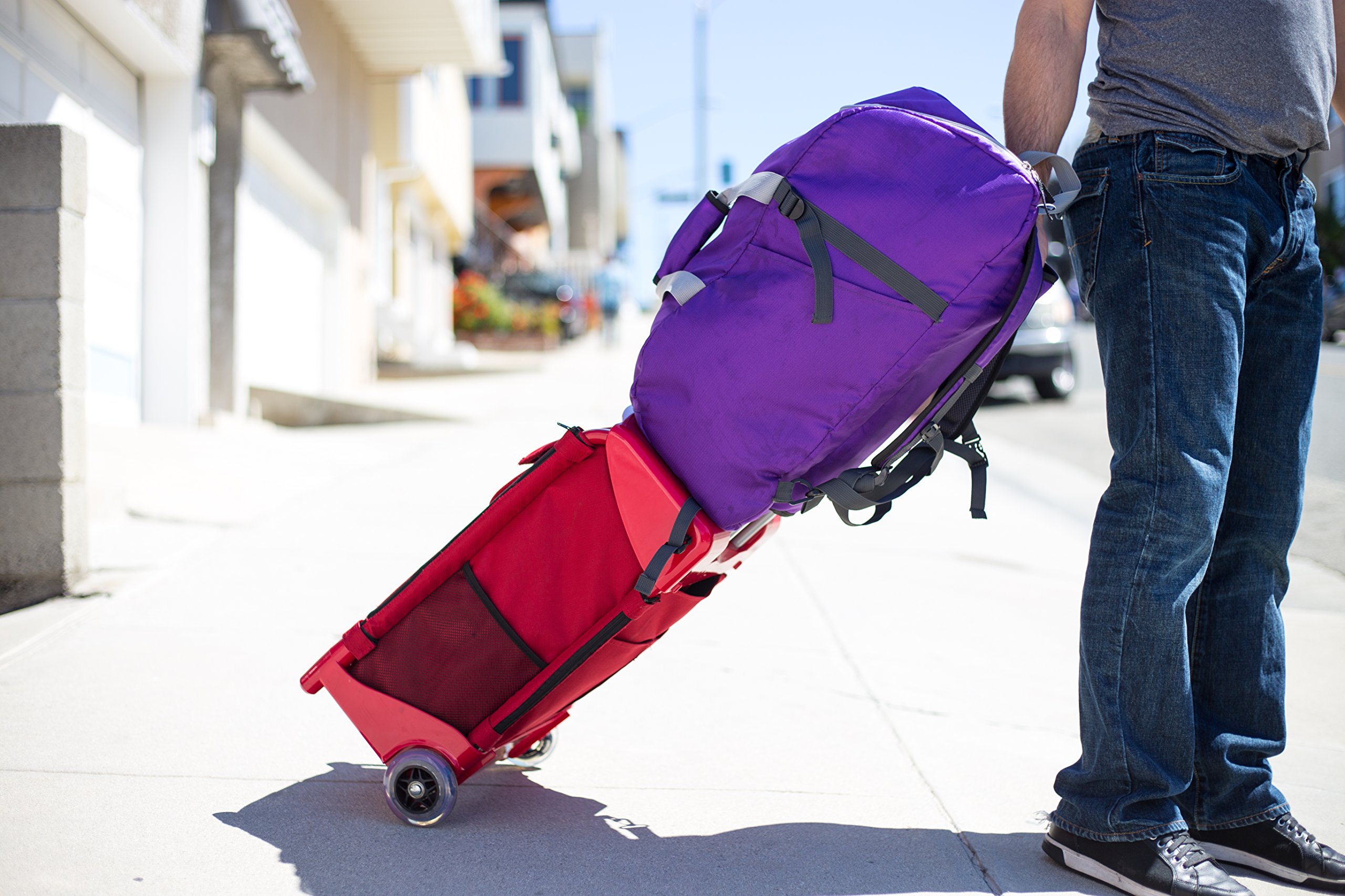 Snapklik.com : Dbest Products Smart Backpack, Teal And Yellow 4-in-1 ...