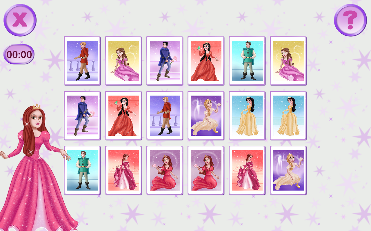 Princess Pairs - Memory Games - App on Amazon Appstore