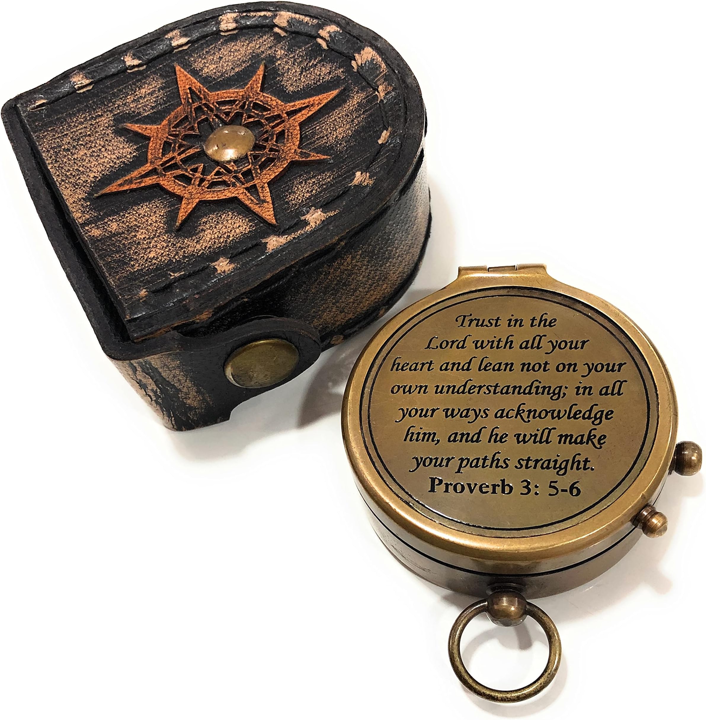 Engraved Compass for Confirmation Gifts, Baptism Gifts, Best Easter ...