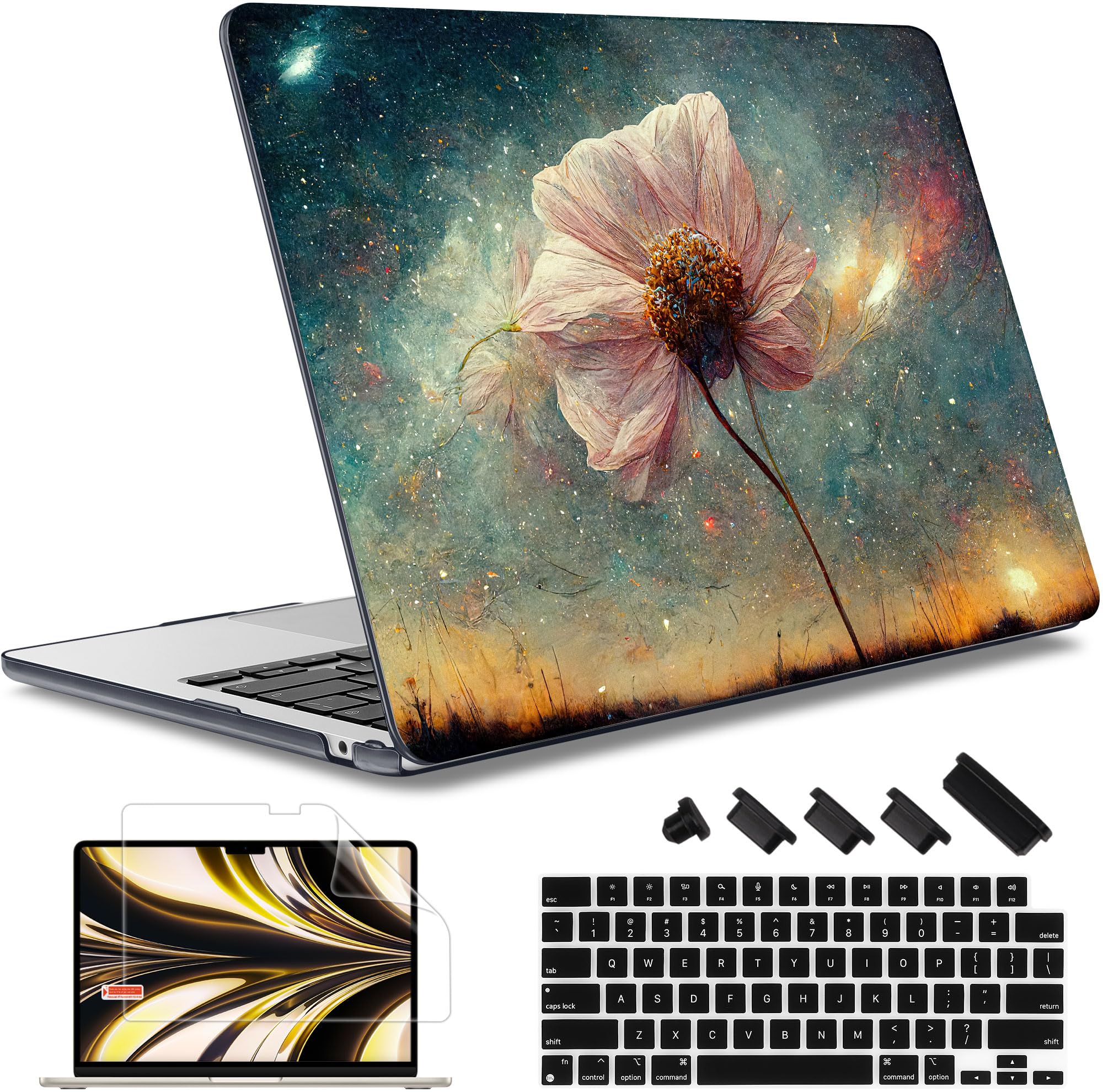 MacBook Air Case May Chen MacBook Air 13.6 Case For M2/M3/M4 Models ...