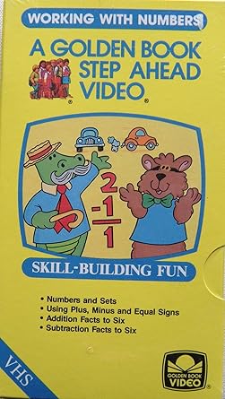 Amazon.com: A Golden Book Step Ahead Video - Working with Numbers ...