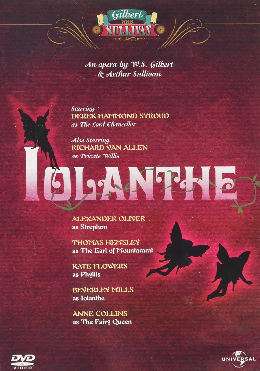 Gilbert & Sullivan - Iolanthe [1982] [DVD]: Amazon.co.uk: Derek Hammond ...