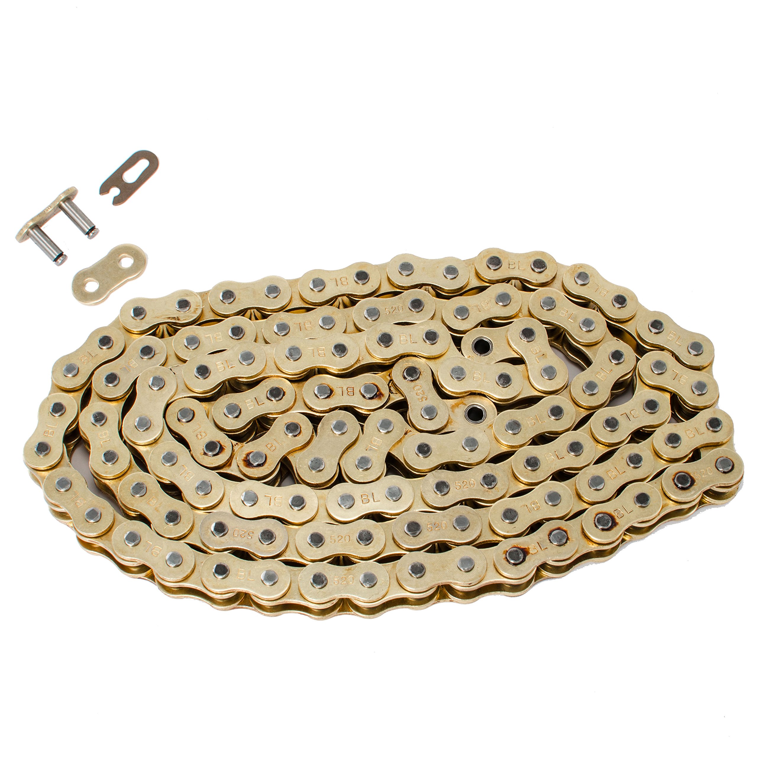 Amazon.com: Max Motosports 520 Pitch 130 Links 520x130 Drive Chain for ...