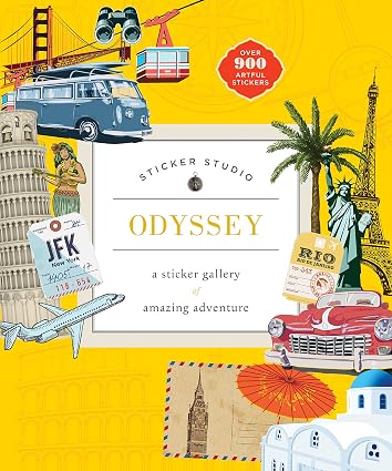 Amazon.com: Sticker Studio: Odyssey: A Sticker Gallery of Amazing ...