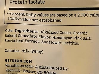 Amazon.com: Kion Clean Protein | Grass-Fed & Pasture-Raised Whey ...