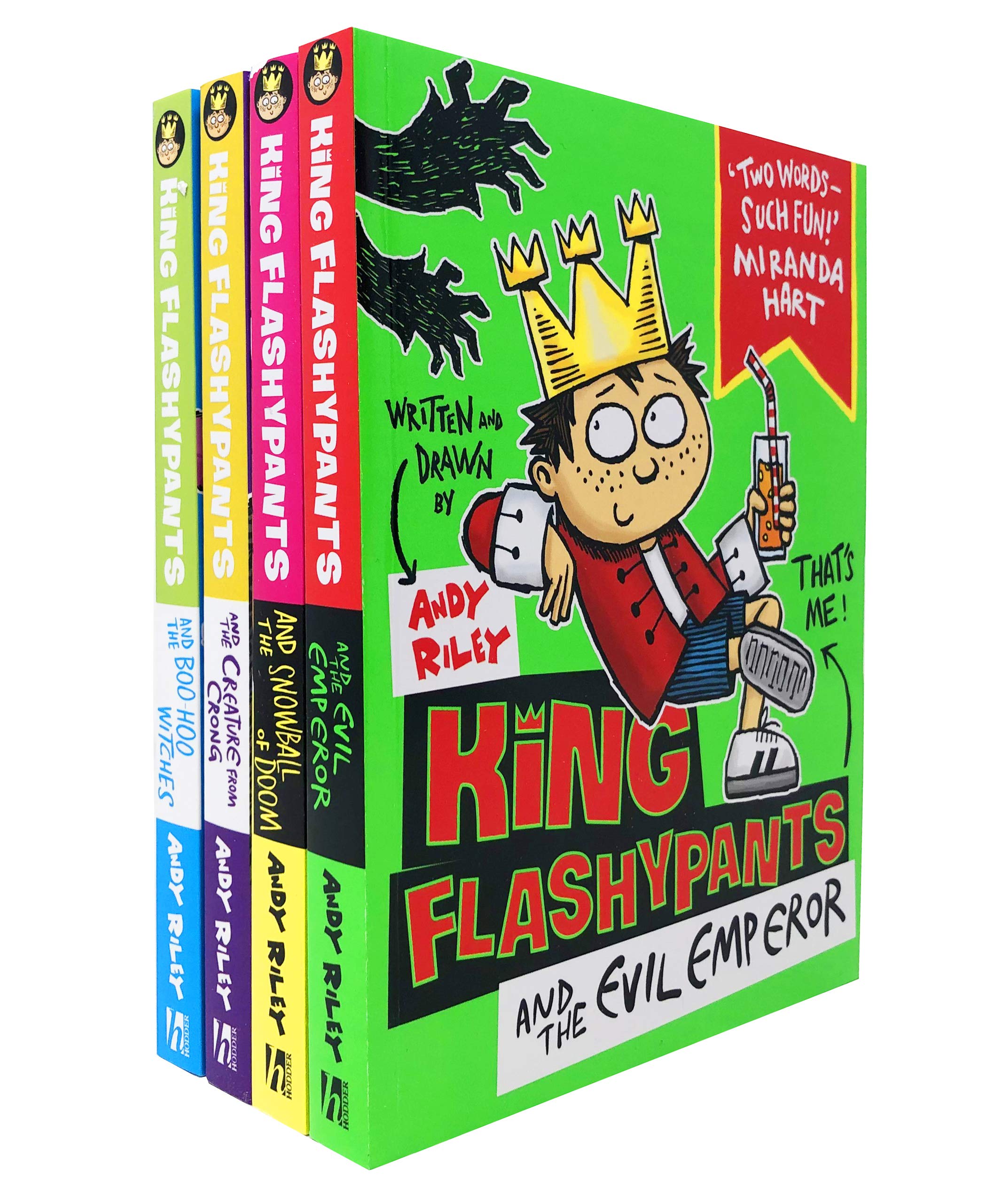 Buy King Flashypants Collection 5 Books Set by Andy Riley (King ...
