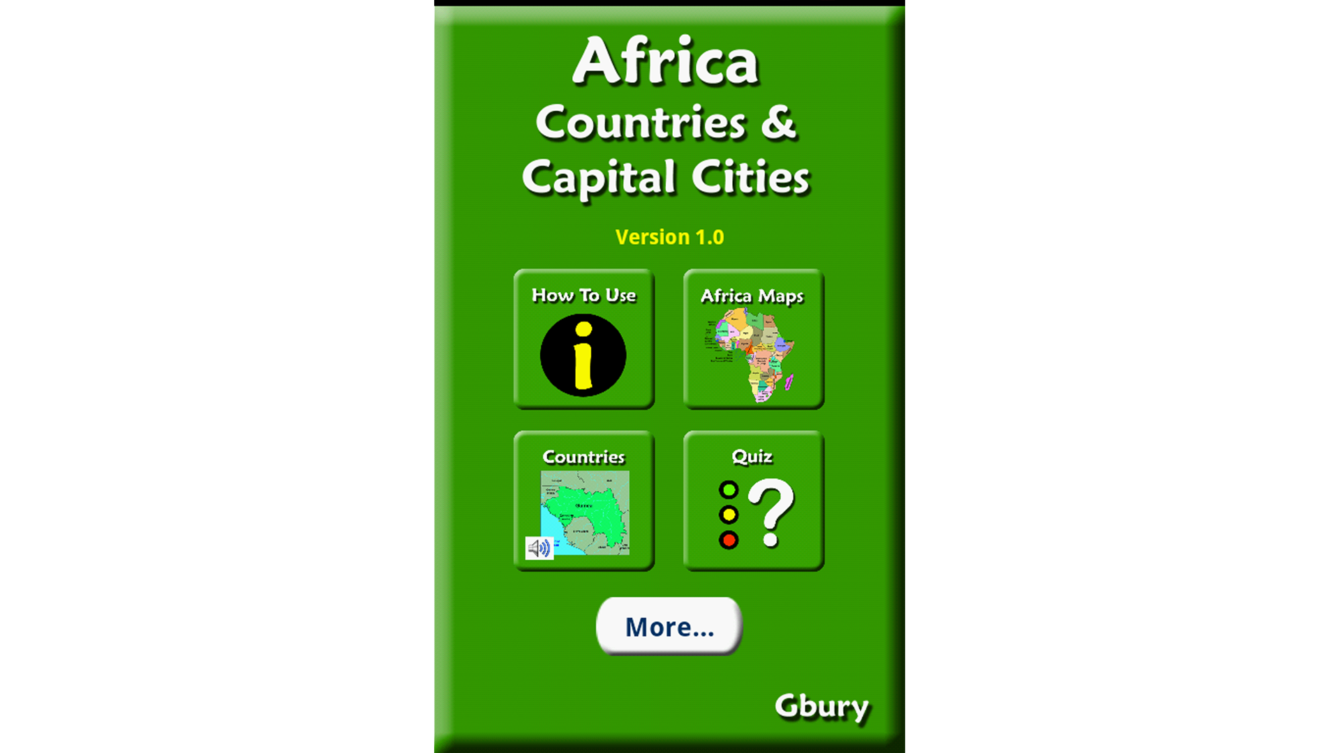 Africa Capitals Map Quiz Second Map Quiz Details (In Class On Monday