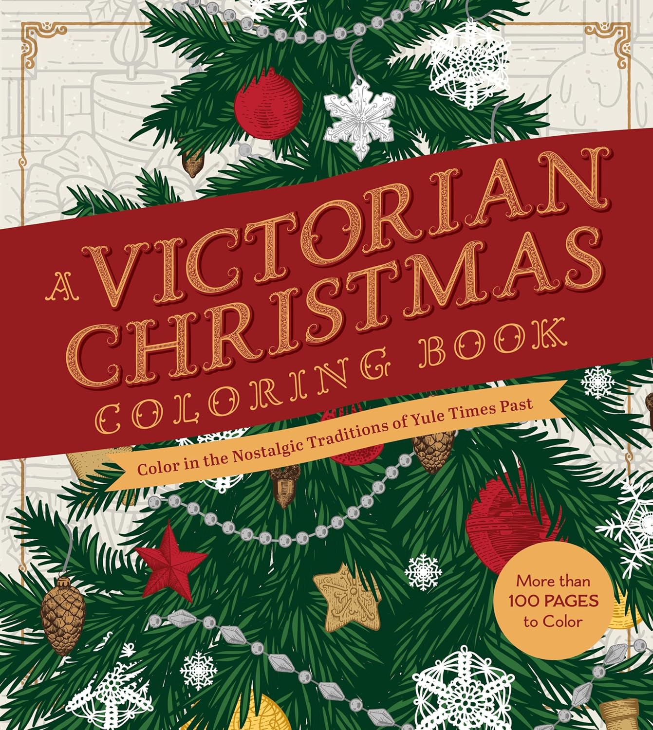 Amazon.com: A Victorian Christmas Coloring Book: Color in the Nostalgic ...