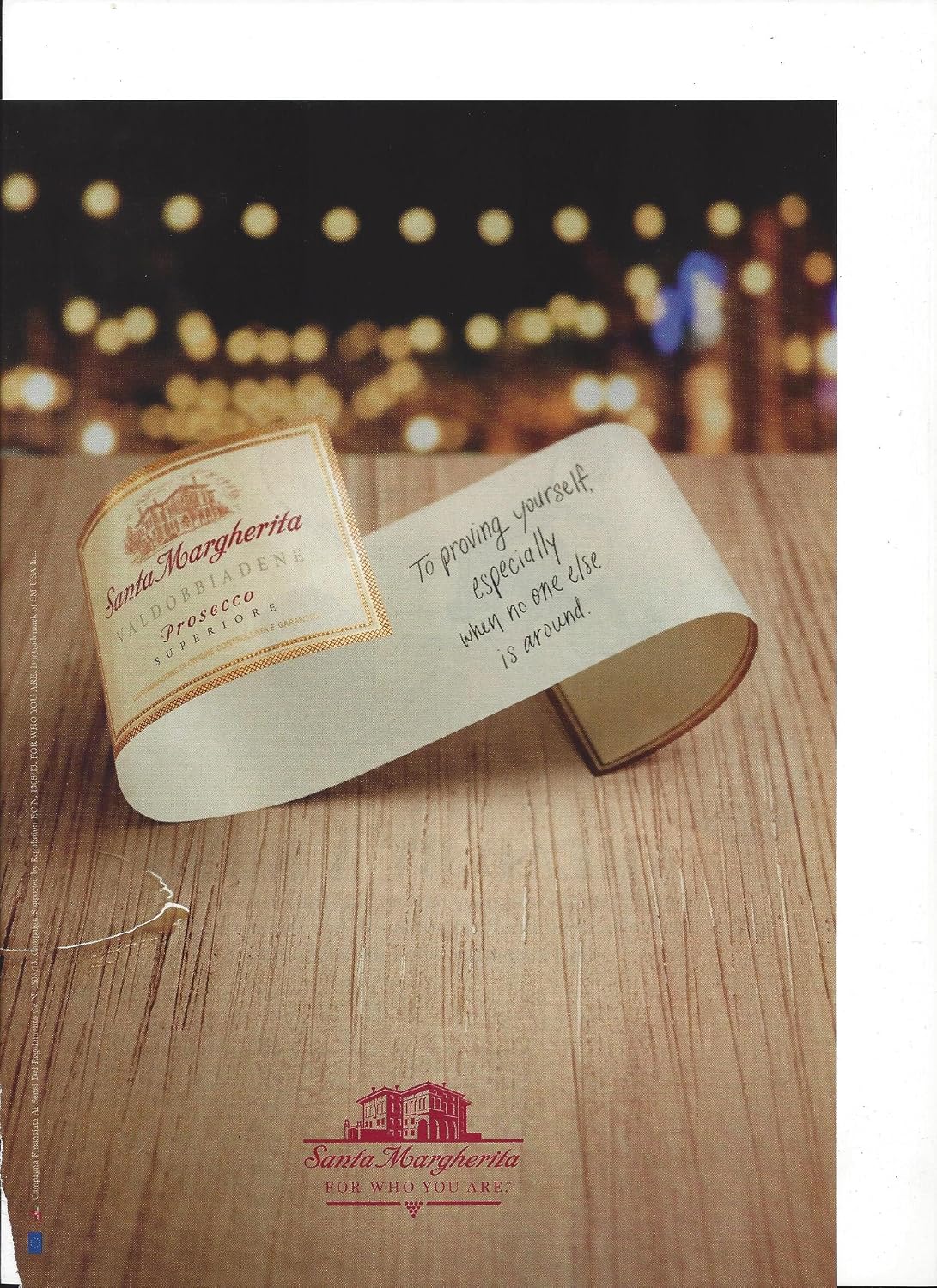 Amazon.com: Magazine PRINT AD For 2016 Santa Margherita Prosecco Wine ...