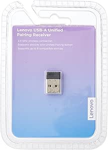 Lenovo USB-A Unified Pairing Receiver USB receiver : Amazon.co.uk ...