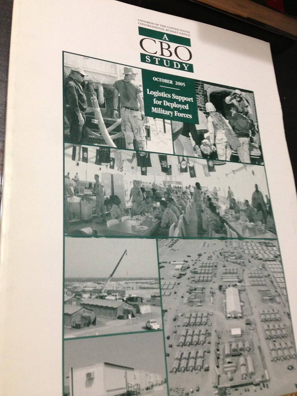 Logistics Support For Deployed Military Forces: A CBO Study ...