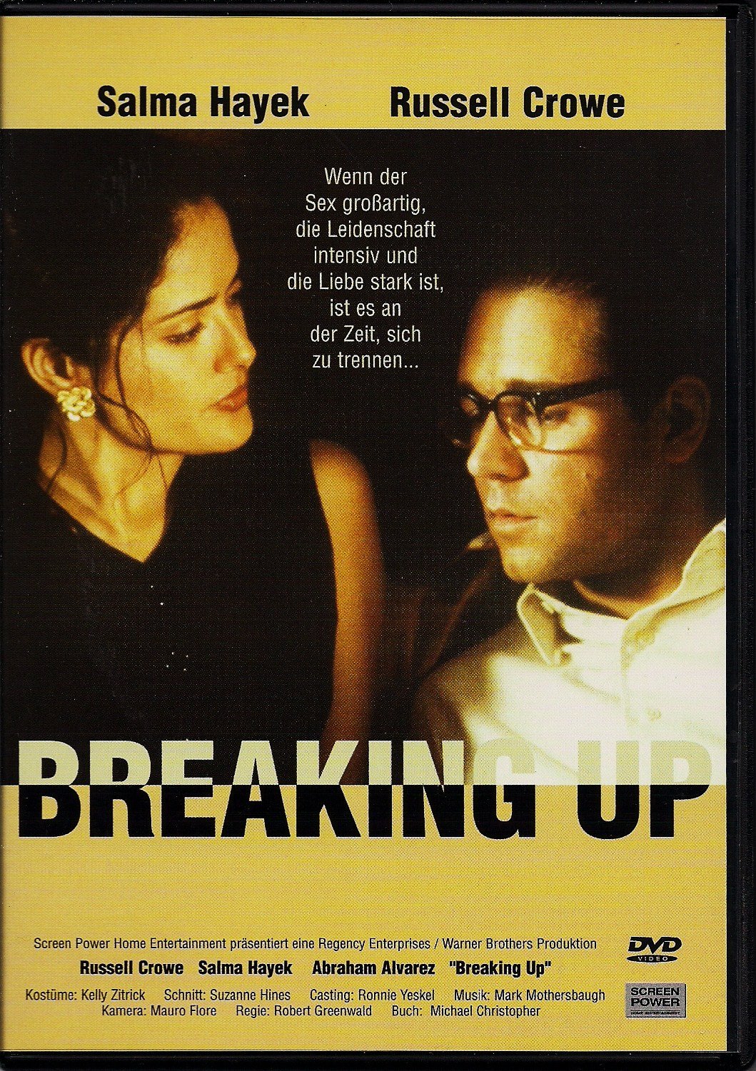 Amazon.com: Breaking Up [DVD] (2002) Russell Crowe, Salma Hayek ...