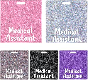 Amazon.com : Toykee 5 PCS Medical Assistant Badge Buddy Card Holder ...