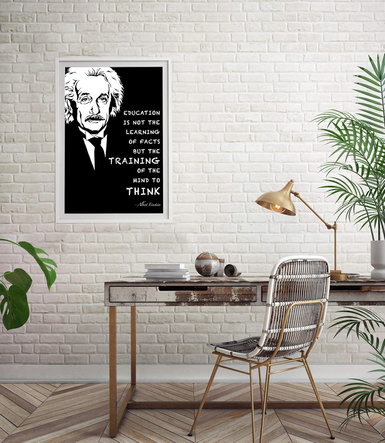 Wall Décor 18X24 Laminated Albert Einstein Poster Science Poster for ...