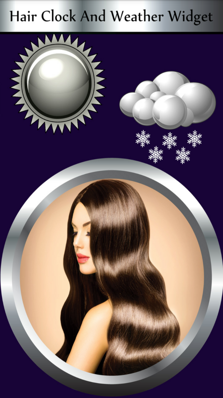 Hair Clock And Weather Widget - App on Amazon Appstore