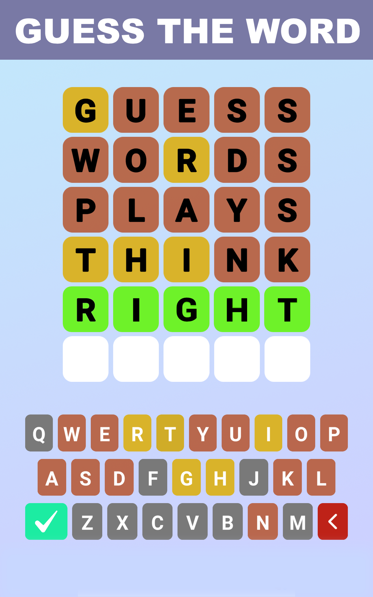 Wordle! : Guess The Word - App on Amazon Appstore