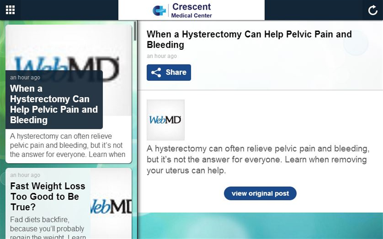 Crescent Medical Center - App on Amazon Appstore