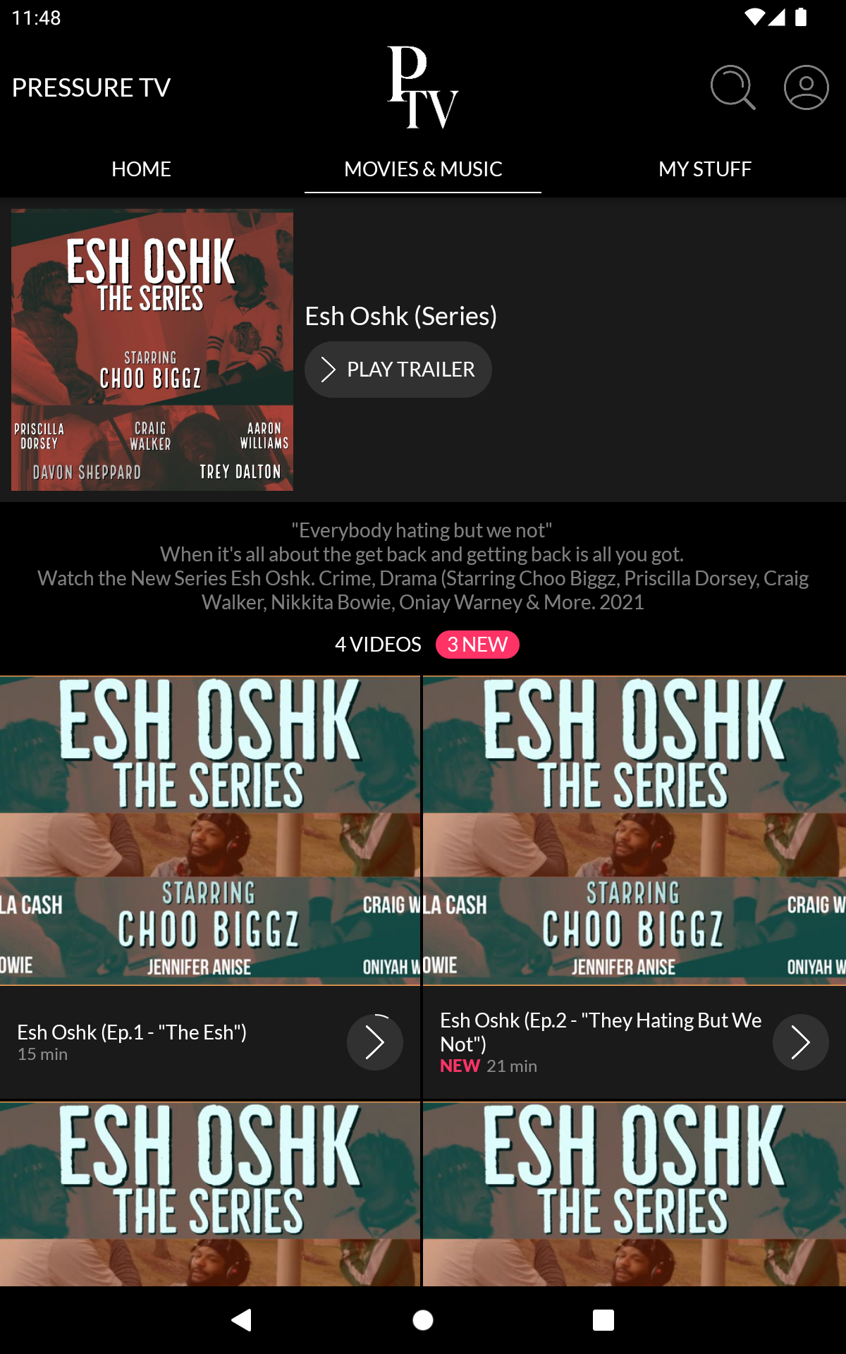 Pressure TV Network - App on Amazon Appstore