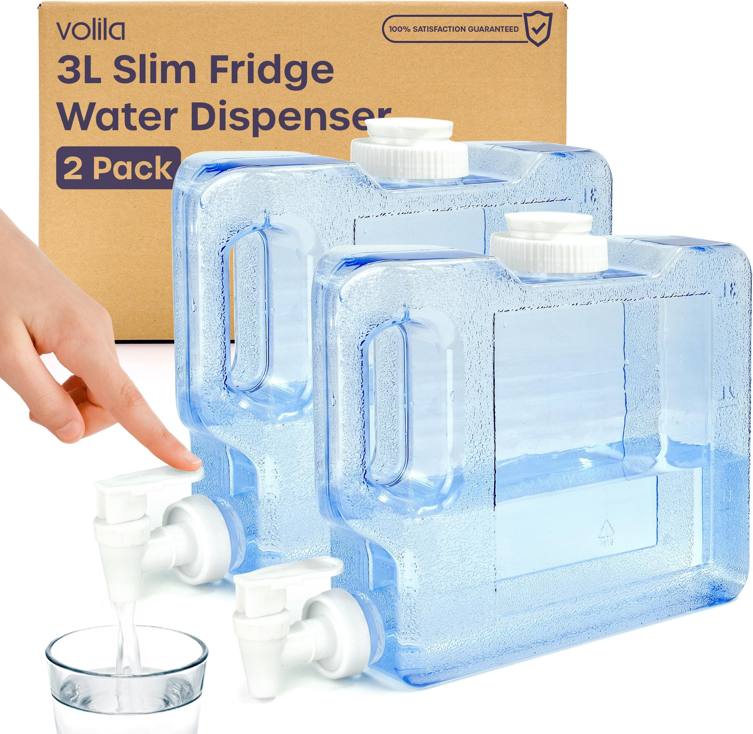LOPYXBR 2PCS Drink Dispenser with Tap 6L Plastic Water Dispenser with ...