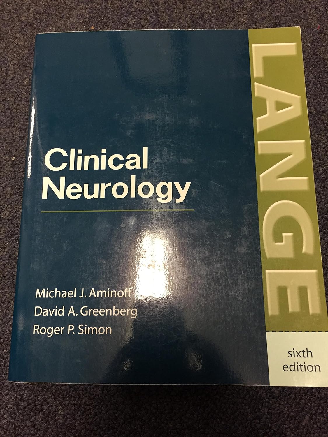 Clinical Neurology (LANGE Clinical Medicine): 9780071423601: Medicine ...