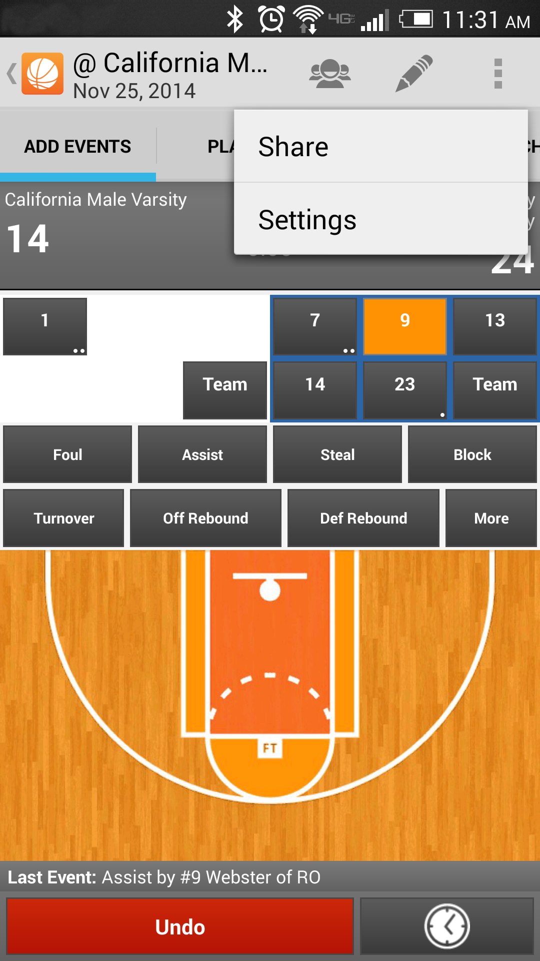 DS Basketball Statware - App on Amazon Appstore