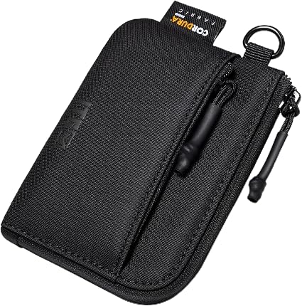 Coin Purse, 500D CORDURA Slim Minimalist Coin Purse for Men, Small Coin ...