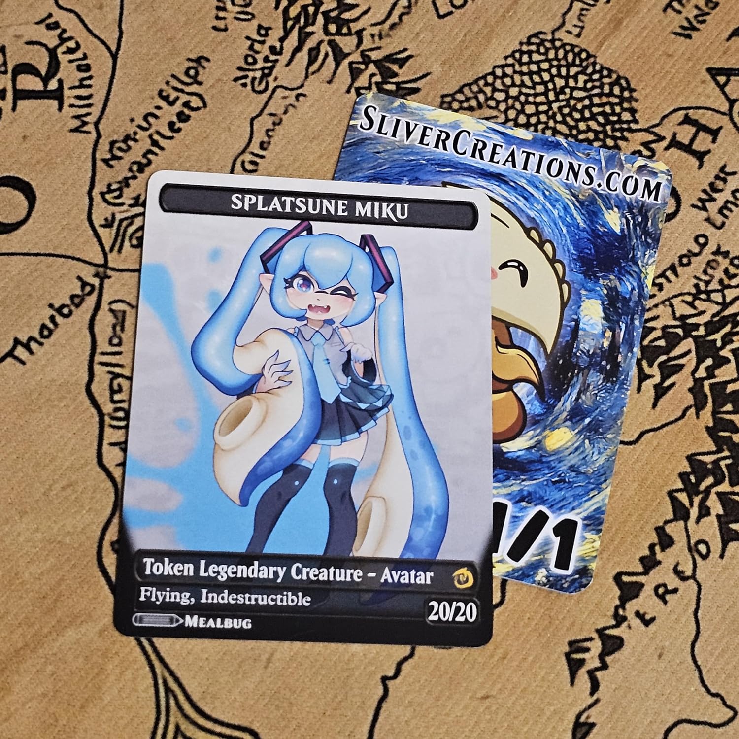 Amazon.com: SliverCreations [Splatsune Miku/Inku] 20/20 Marit Lage MTG ...