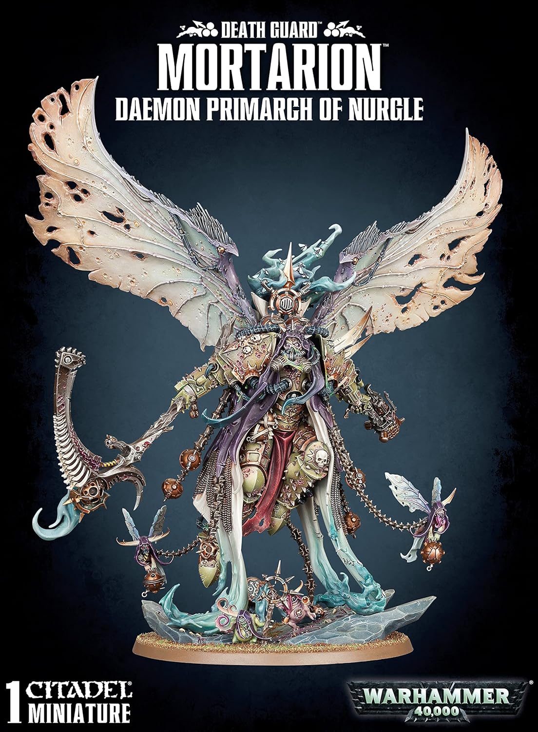 Death Guard Mortarion Daemon Primarch of Nurgle Warhammer 40,000, Board ...