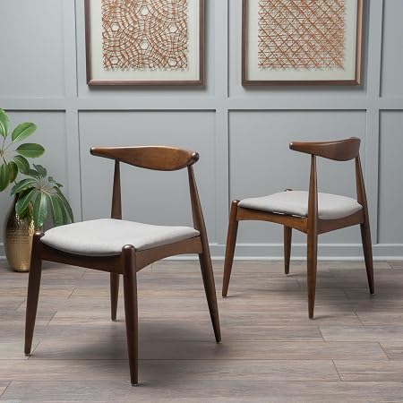Amazon.com - Christopher Knight Home Idalia Dining Chairs, 2-Pcs Set ...