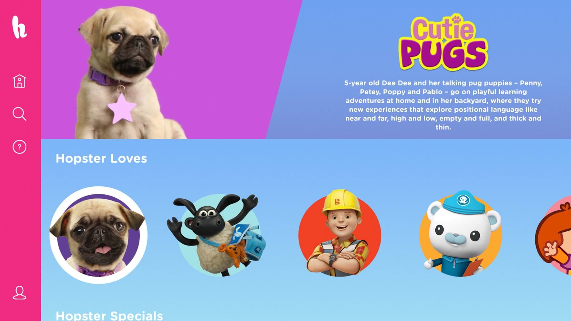 Hopster: Educational Preschool TV & Music - App on Amazon Appstore