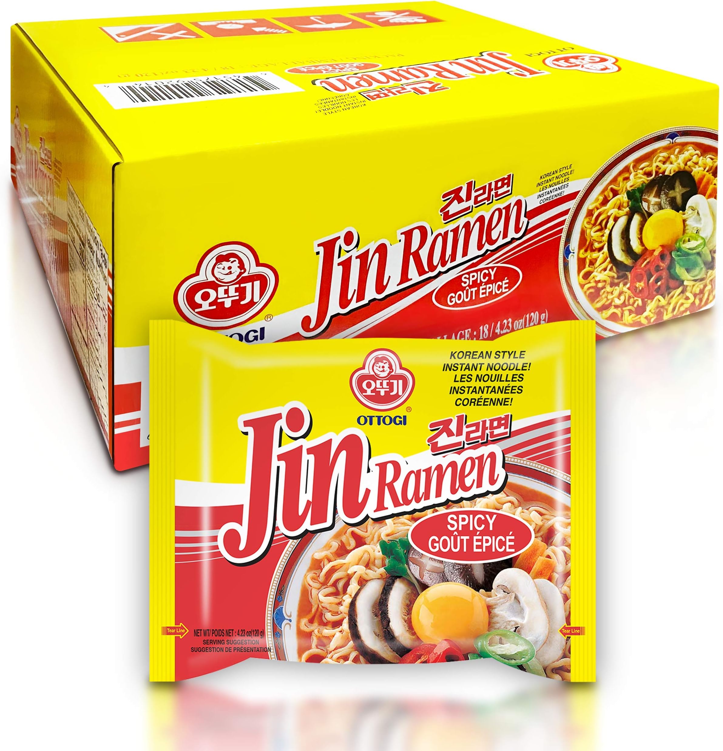 Amazon.com: Samyang Ramen Instant Ramen Noodles (Original Flavor) - 3oz ...