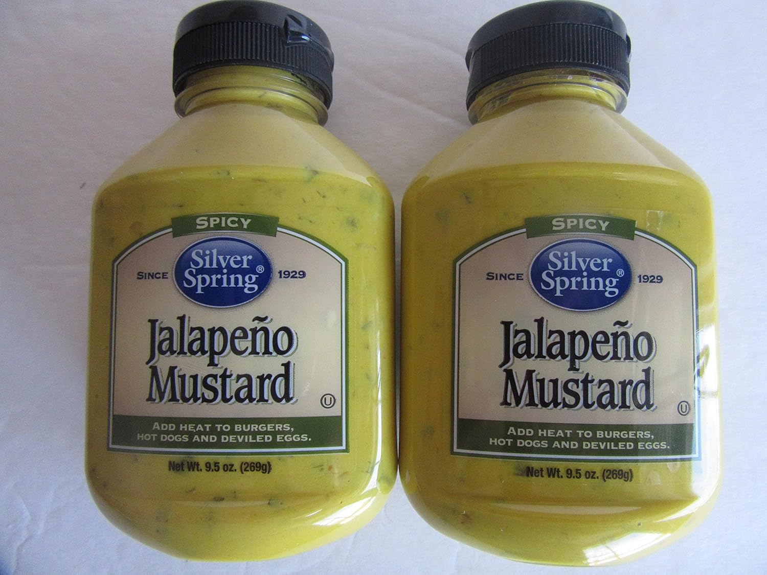 Amazon.com : Silver Spring Jalapeno Mustard - 9.5 oz - 2 pc : Grocery ...