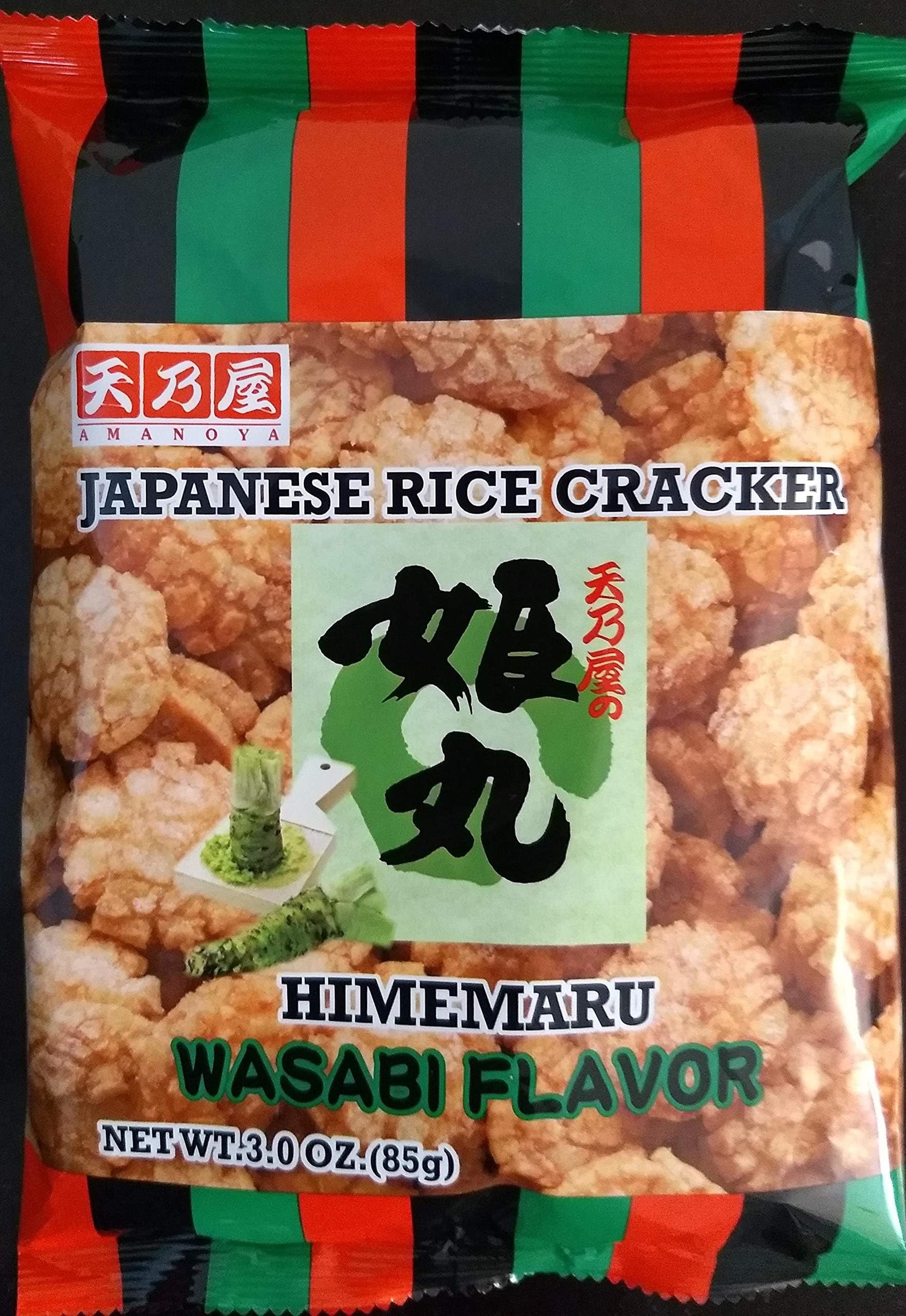 Amazon.com: Amanoya Japanese Rice Cracker, 3.45 Ounce (Pack of 20 ...