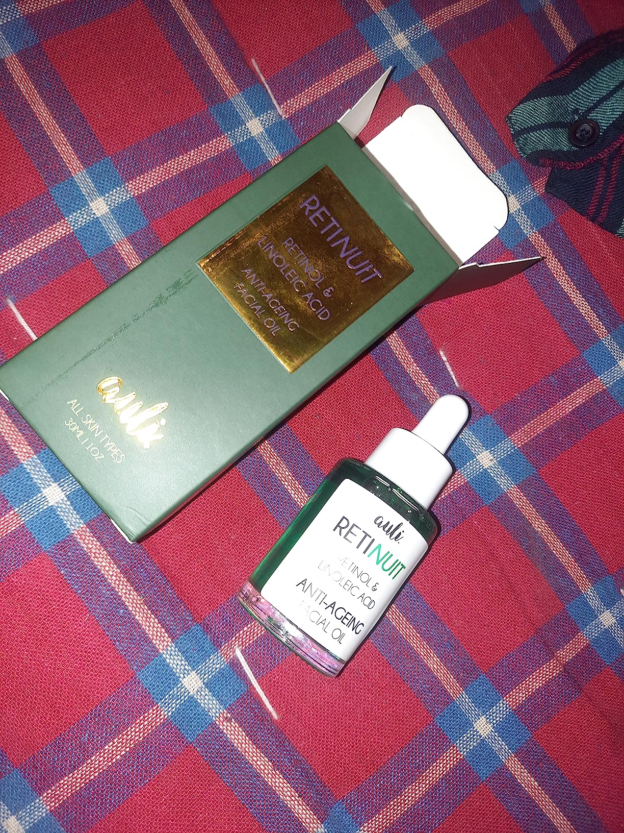 Buy Auli Retinuit 0.3% Retinol Face Oil for Anti - Ageing, Reduce Fine ...