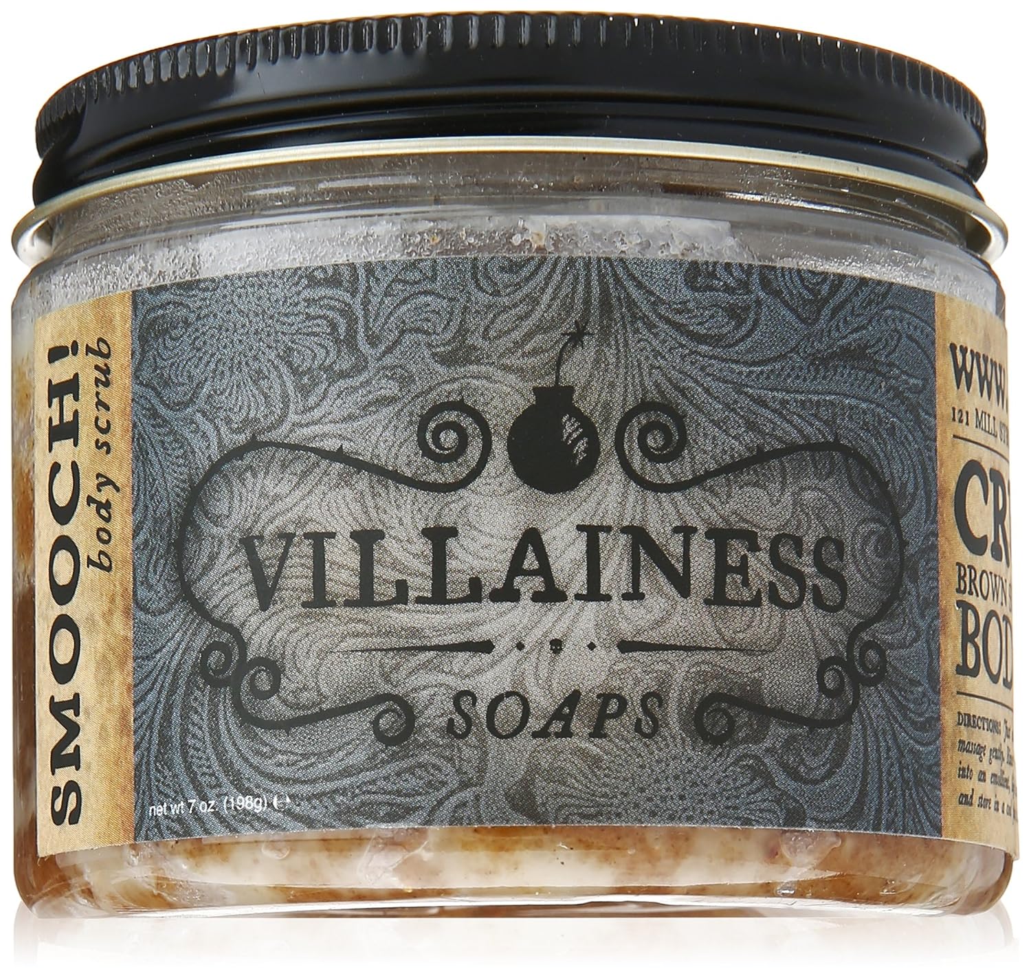 Amazon.com : Villainess Crushed Smooch Body Scrub, 7-Ounce : Beauty ...