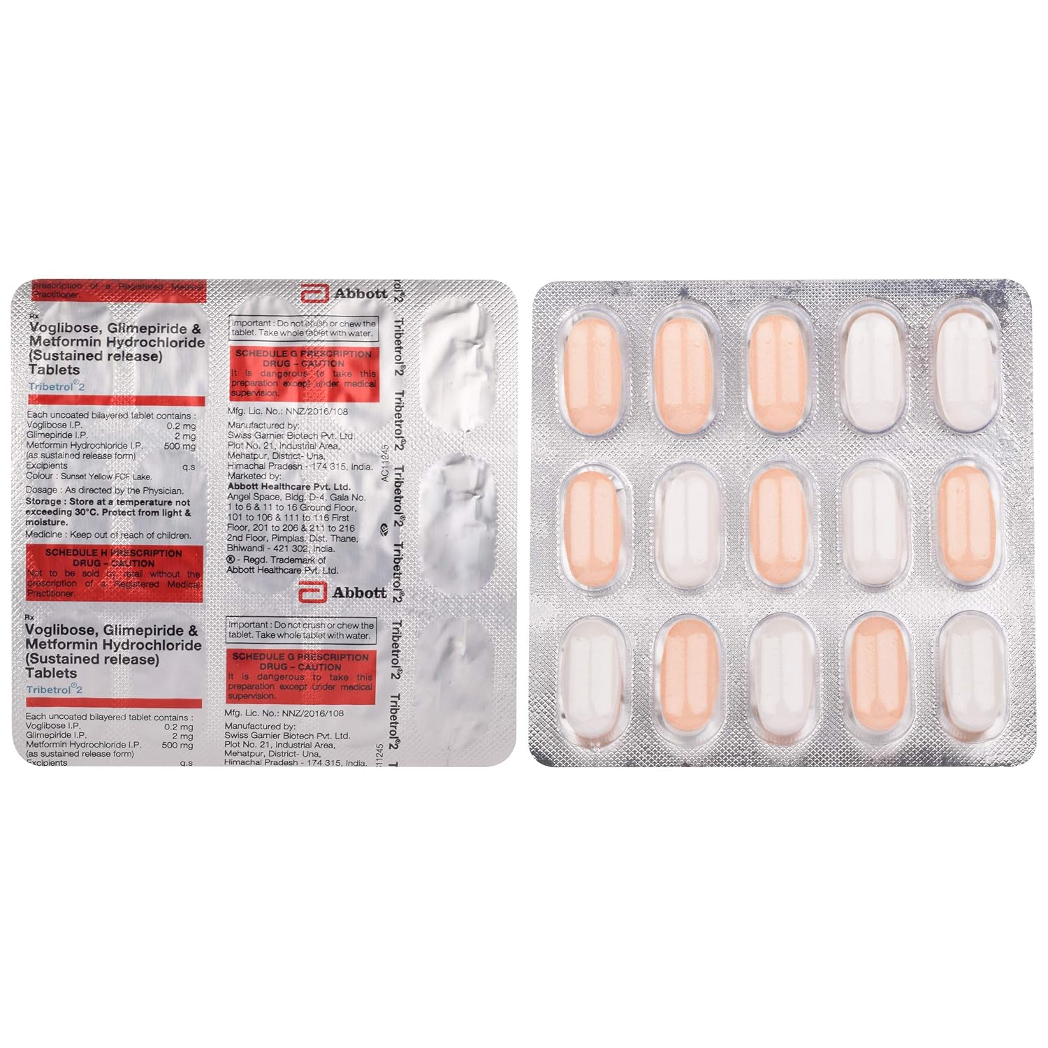 Tribetrol 2 - Strip of 15 Tablets : Amazon.in: Health & Personal Care
